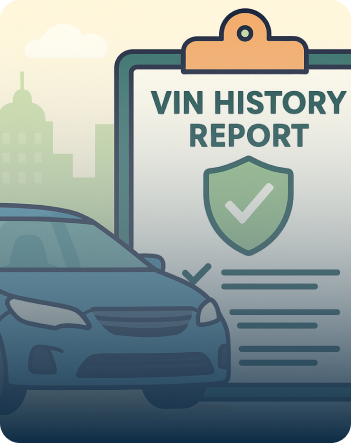 VIN number & Vehicle History Check